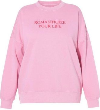 STUDIO UNTOLD Sweatshirt Sweatshirt oversized Statement Acid Wash