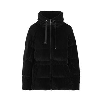 Herno Femme, Vestes, Noir, Taille: 36 FR Veste matelass&eacute;e &agrave; col chemin&eacute;e