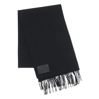 Hogan Fringes Scarf - - Accessories - Damen - Schwarzk - ONE SIZE