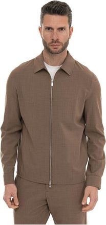 Marco Pescarolo Homme, Vestes, Brun, Taille: XL Veste