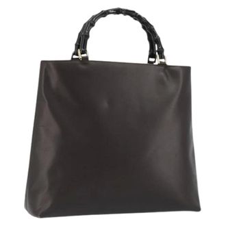 Gucci Sac &agrave; main vintage doccasion - Femme - Pre-owned - Brun - Taille: ONE Size