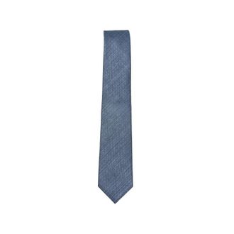 Emporio Armani Homme, Accessoires, Bleu, Taille: ONE Size Cravate en pure soie avec motif jacquard