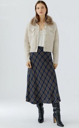 Oui Strickjacke L&auml;ssig geschnitten