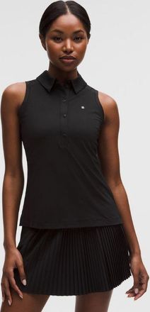 lululemon Polo sans manches &agrave; s&eacute;chage rapide Ourlet droit pour Femmes - Taille 10