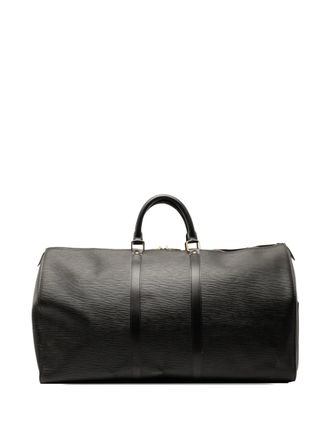 Louis Vuitton 1995 Epi Keepall 55 travel bag - Noir