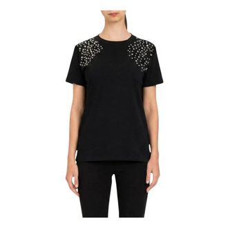 Twinset Femme, Tops, Noir, Taille: 40 FR T-shirt