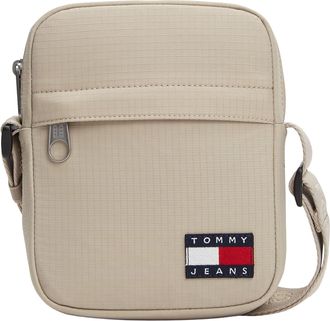 Tommy Jeans Herren TJM ESS Daily Ripstop Reporter Am0am14211 Crossover, BEIGE (Stone)