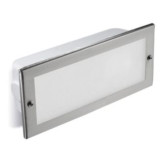 Forlight Forlight - Empotrable De Pared Ip44 Tamesis E27 60W Acero Inoxidable