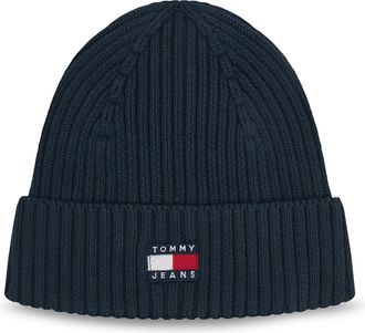 Tommy Jeans M&uuml;tze Tommy Jeans Tjm Heritage Core Beanie AM0AM13669 Dunkelblau