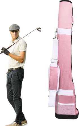 Generic Junior-Golftasche - leichte Golf-Standtasche f&uuml;r Kinder mit Tragegurt, kompakter Golfschl&auml;gerhalter, der-Schl&auml;gertaschen | Einfacher Trainingskoffer f