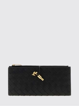 Bottega Veneta Continental-Geldb&ouml;rse Andiamo von aus Intrecciato-Nappaleder