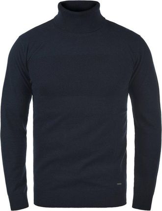 Indicode Rollkragenpullover IDErnetto Rollkragenpulli mit abgesetztem Strickmuster