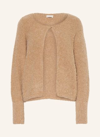 Milano Milano Italy Boucl&eacute;-Strickh&uuml;lle beige
