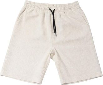 Genti Homme, Shorts, Blanc, Taille: L Sunset Monogram Relaxed Fit Short