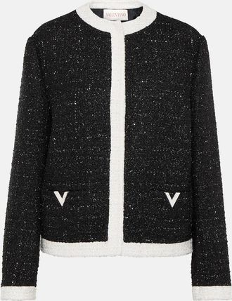 Valentino Jacke aus Tweed