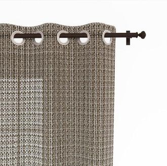 Soleil d'Ocre &Ouml;senvorhang, 135 x 250 cm, Arthur, Braun