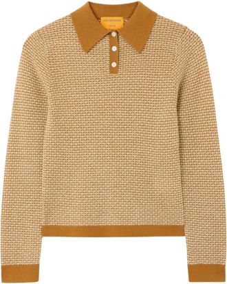 Guest In Residence Femme, Tops, Beige, Taille: 42 FR Polo Raccourci