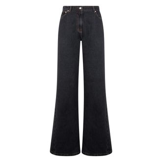 Moschino Damen, Jeans, Grau, W28Gr&ouml;&szlig;e