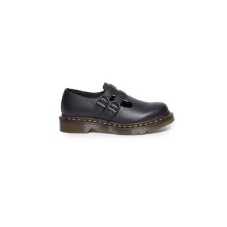 Dr. Martens Schwarze Lederschuhe flach Damenkollektion - - Shoes - Damen - Schwarzk - 38 EU