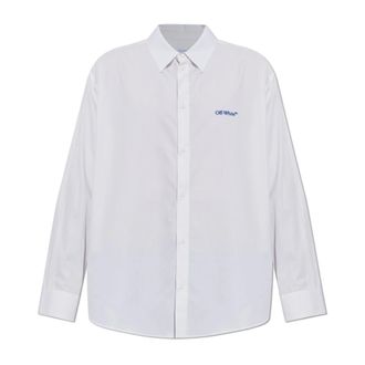 Off-white Logo Shirt - - Shirts - Herren - Wei&szlig; - M