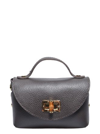 Anna Luchini Kastanienbraun Rindsledertasche
