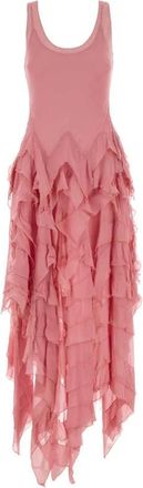 Blumarine Femme, Robes, Rose, Taille: 36 FR Georg Dress W/ruffle