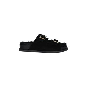 Elisabetta Franchi Slider - - Shoes - Damen - Schwarzk - 37 EU