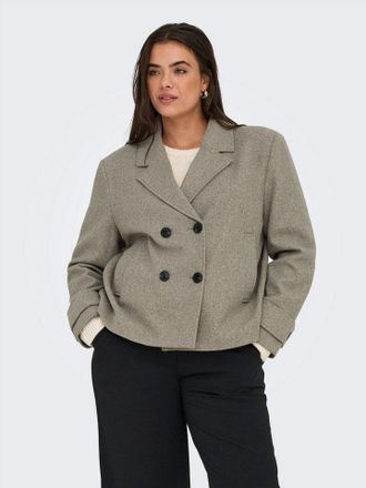 Only Carmakoma Kurzjacke CARFREJA LIFE SHORT DB JACKET OTW NOOS