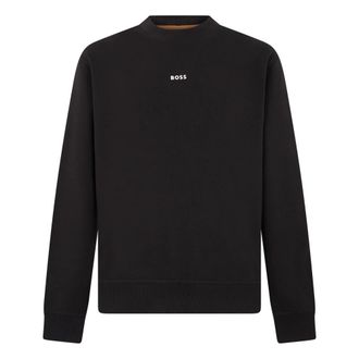 HUGO BOSS WeSmallcrew Sweatshirt - - Sweatshirts & Hoodies - Herren - Schwarzk - S