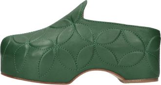 Maliparmi Maliparmi, Femme, Chaussures, Vert, Taille: 40 EU Sabot en cuir