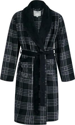 Tokyo Laundry Peignoir polaire Alps homme, Conrad - Noir, XL