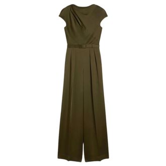 Max Mara Damen, Jumpsuits & Playsuits, Gr&uuml;n, LGr&ouml;&szlig;e