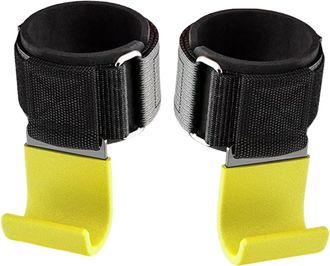 Generic Handgelenkband f&uuml;r Krafttraining - Griffhaken f&uuml;r Krafthebung,2 St&uuml;cke Leichte Handgelenkb&auml;nder F&uuml;r Fitnessstudio Totenlifts Training Pull Ups Squats 
