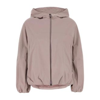 Herno Nylon Short Down Jacket - - Jackets - Damen - Rosa - M