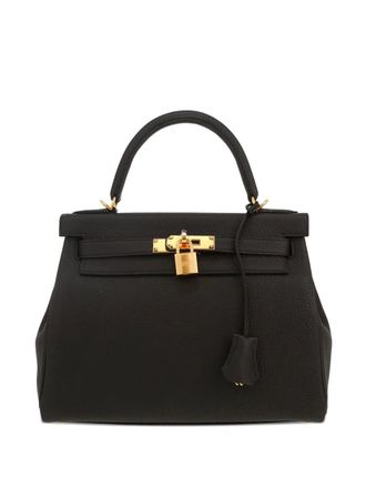 Hermès sac à main Kelly 28 Sellier - Noir