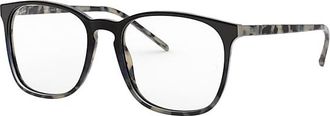 Ray-Ban Rb5387 Optics Havana Beige Fassung Klar Glas Polarisiert 54-18