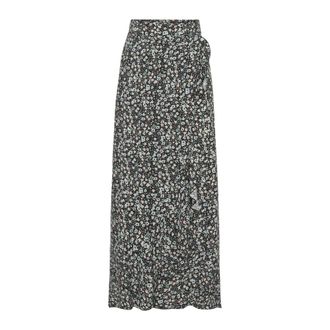 Americandreams Americandreams, Femme, Jupes, Noir, Taille: 40 FR Milly Wrap Skirt Long