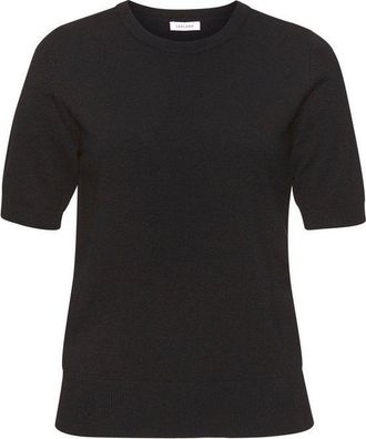 Lascana Kurzarmpullover in Feinstrick-Qualität, T-Shirt Pullover, basic