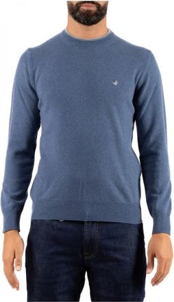 Brooksfield Homme, Pulls, Bleu, Taille: 2XL Tricot ras du cou