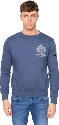Duck and Cover Stoneham Sweatshirt f&uuml;r Herren, Rundhalsausschnitt (Jeansblau)