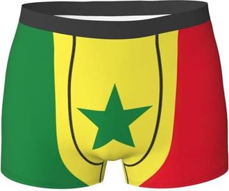 Generic Boxer Shorts Drapeau du S&eacute;n&eacute;gal Boxers Homme Cale&ccedil;on Doux Underpants Men XL