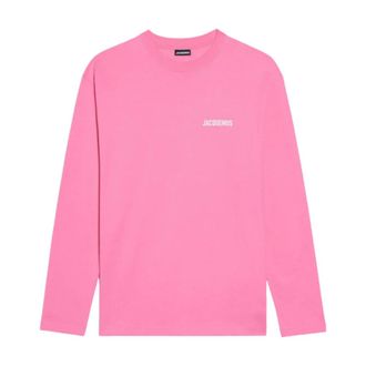 Jacquemus Homme, Tops, Rose, Taille: XS T-shirts