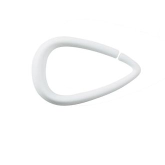 Spirella Lot de 12 Anneaux pour Rideaux de Douche Drop Blanc