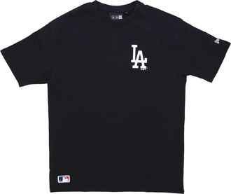 New Era Dodgers Oversized Tee Schwarz/Wei&szlig; - - Tops - Herren - Schwarzk - XL