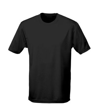 Awdis Just Cool - Atmungsaktives und schwei&szlig;hemmendes T-Shirt, Schwarz, XXXXXL