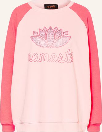 Miss Goodlife Miss Goodlife Sweatshirt Mit Pailletten rosa
