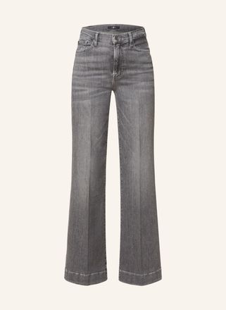 7 For All Mankind Flared Jeans Modern Dojo Soho blau
