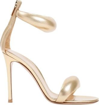 Gianvito Rossi Sandalen - Mekong Gold Bijoux Sandals - Gr. 37,5 (EU) - in Gold - f&uuml;r Damen