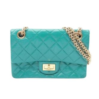 Chanel Pre-owned Vintage Schultertasche - - Pre-owned - Damen - Gr&uuml;n - ONE SIZE