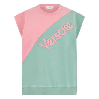 Versace Femme, Tops, Multicolore, Taille: 36 FR T-Chemises